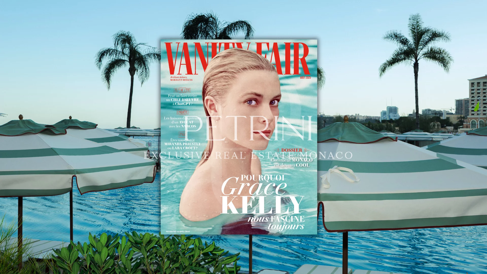 Vanity Fair celebrates Grace Kelly in Monaco, Petrini agency invited